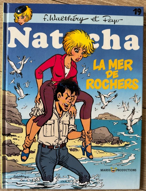DÉDICACE BD WALTHERY NATACHA PLEINE PAGE COULEUR TTBE " LA MER DES ...