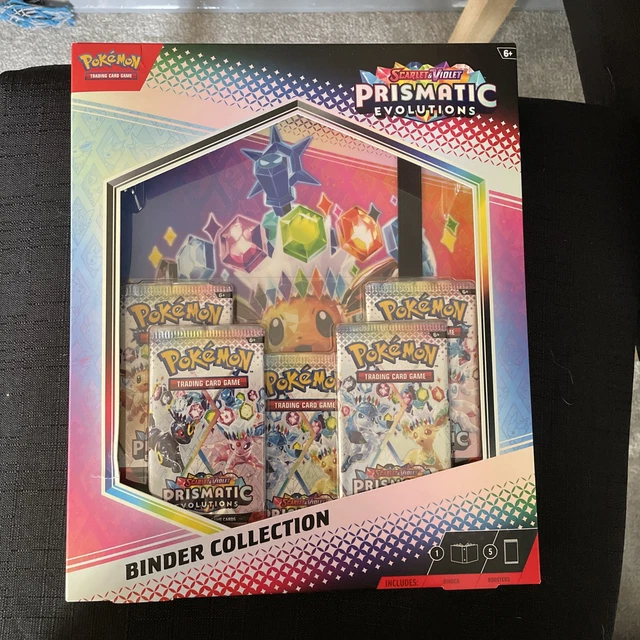 POKÉMON (TCG):SCARLET & Violet Prismatic Evolutions Binder Collection ...