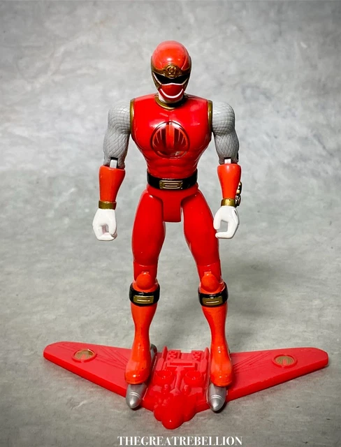 POWER RANGERS NINJA Storm Red Wind Ninja Flash Ranger figure 2002 ...