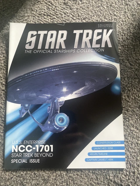EAGLEMOSS STAR TREK Starship Special Issue USS Enterprise NCC-1701 ...
