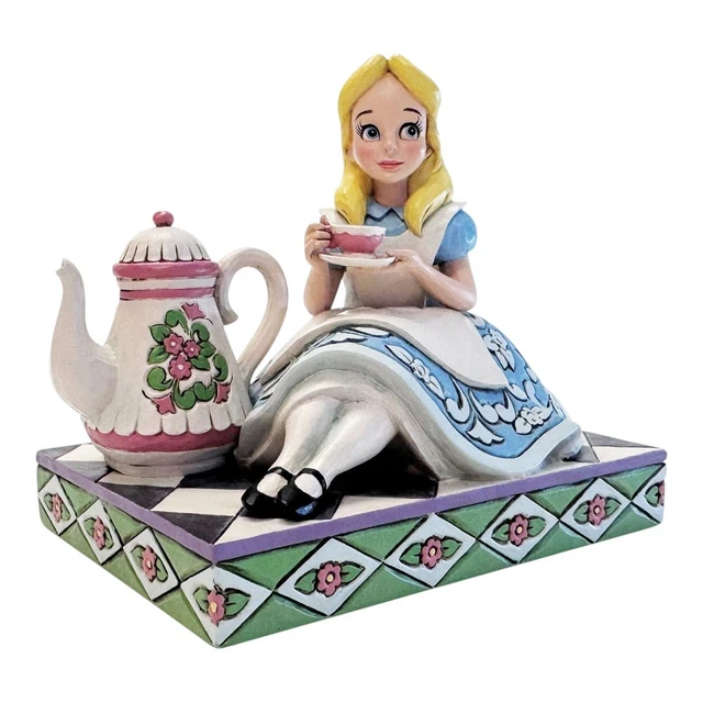 ENESCO DISNEY TRADITIONS Jim Shore, Alice (Giant Teapot) Figure £43.23 ...
