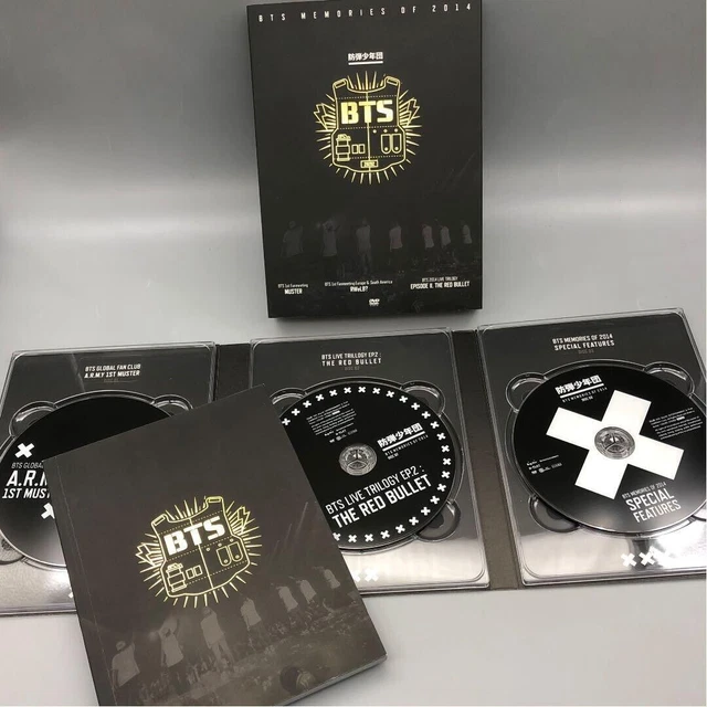 BTS MEMORIES OF 2014 Tower Records Limited Edition Version DVD Photo ...