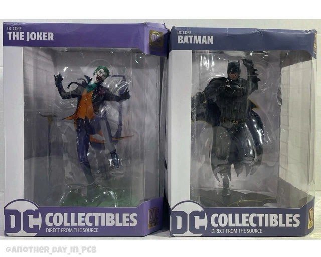 DC CORE: BATMAN and The Joker PVC Collectible Statues Lot of 2 EUR 47 ...
