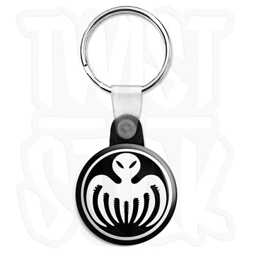 JAMES BOND - Spectre Octopus Logo - 25mm Keyring Button Badge, Zip Pull ...