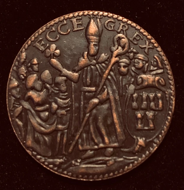 1666 NEW JERSEY Ireland St. Patrick Farthing Mark Newby Historical ...