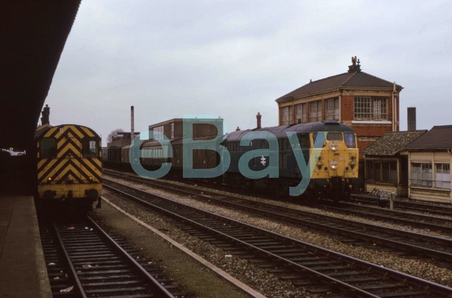 35MM RAILWAY SLIDE of a Class 31 @ Reading April 1975 Copyright to ...