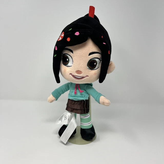 Disney Store Vanellope Von Schweetz Wreck It Ralph Glitch Plush My 3764