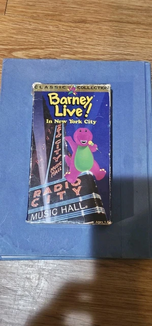 BARNEY LIVE IN New York City VHS £8.98 - PicClick UK