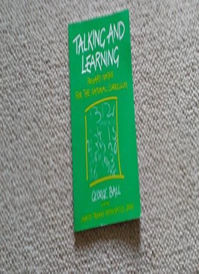 TALKING AND LEARNING: Primary Mathematics for the National Curr EUR 16 ...