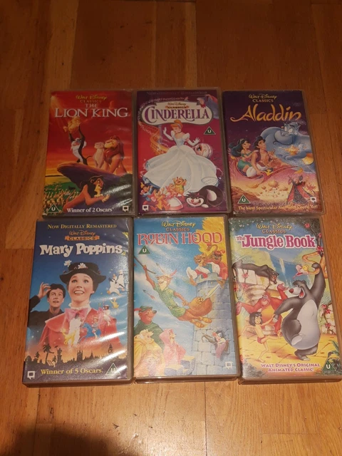 WALT DISNEY CLASSICS VHS x14 Videos. Great Collection! Bundle Joblot ...