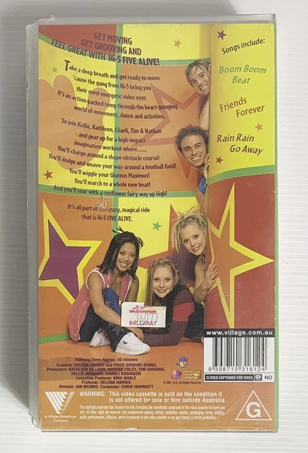 HI5 VHS TAPES, Five Alive & Let’s Celebrate, Videos, Rated G, Hi 5 ...