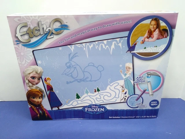 NEW-DISNEY FROZEN-ETCH2O MAGICAL Drawing Mat-Draw With Water-Endless ...