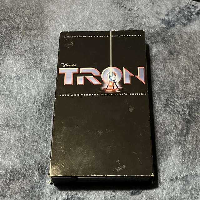 DISNEY'S TRON 20TH Anniversary Collector's Edition VHS £10.45 - PicClick UK