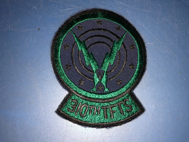 US AIR FORCE 310th TFTS Tactical FIGHTER Training Squadron Subdued ...