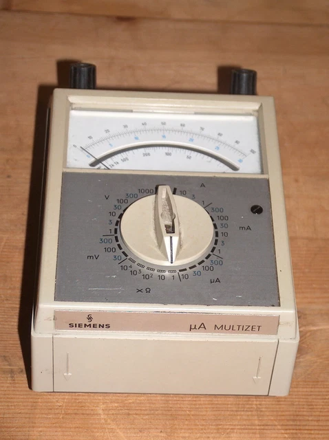 SIEMENS MULTIZET, HISTORISCHES Multimeter , Sammlerst., gut erh ...