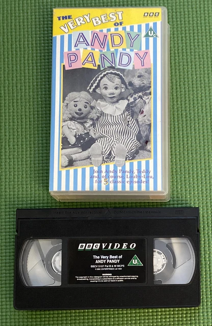 THE VERY BEST Of Andy Pandy BBC - VHS Video Tape - 5 Classic Episodes £ ...