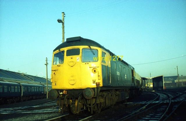 ORIGINAL RAILWAY PHOTOGRAPHIC negative Class 26 26029 At Ayr £3.00 ...