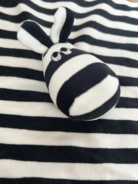 IKEA KLAPPA ZEBRA Horse Striped White Black Comforter Baby Soft Toy ...