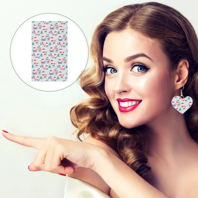 9 PCS CRAFT Embellishments Faux Suede Fabric Drapery Dress Lace ...