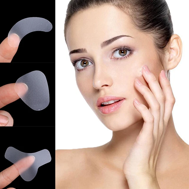 THIN FACE STICKERS EVA Anti-Wrinkle Face Facial Patches Forehead Lift ...