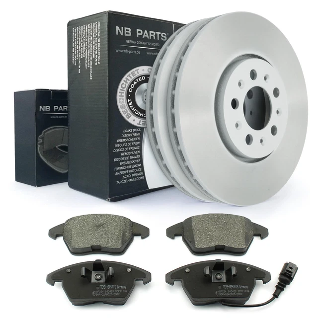 BREMSSCHEIBEN BELÄGE 288MM vorne für Audi A1 8X Seat Ibiza IV Skoda VW Polo 6R EUR 69,65 ...