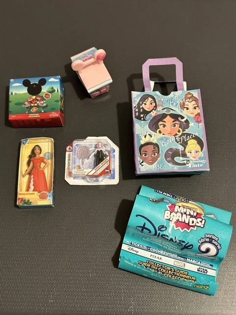 DISNEY ZURU MINI Brands Series 2 Bundle Of 5 Disney Store Figures With ...