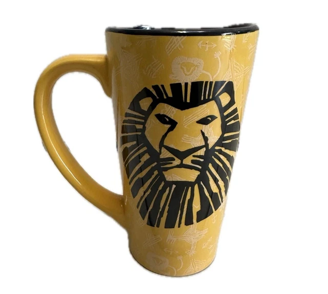 DISNEY PRESENTS THE Lion King Broadway Musical Simba Tall 16oz Coffee ...
