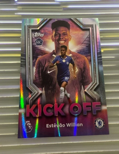 TOPPS 2026 PREMIER League Official Stickers Kick Off Card Estevao ...