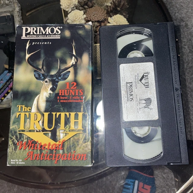 PRIMOS HUNTING VHS Calls The Truth V (5) Whitetail Anticipatio Deer ...