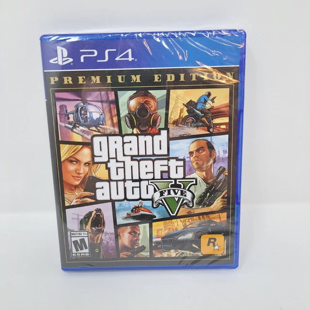 GRAND THEFT AUTO V GTA 5 Premium Edition - PS4 - Nuovissimo | Sigillato in fabbrica EUR 22,33 ...
