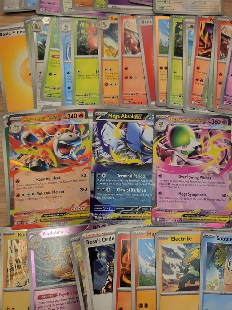 POKEMON MEGA EVOLUTION Bulk Packs Opened Gardevoir Absol Camerupt £1.13 ...