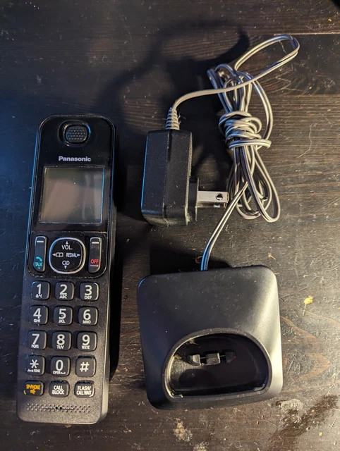 PANASONIC MODEL KX-TGFA30C Portable handset landline phone And Base $4. ...