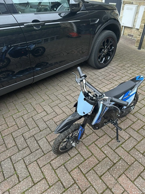 KIDS ELECTRIC DIRT Bike FALCON DB800 800W 36V - Blue £150.00 - PicClick UK