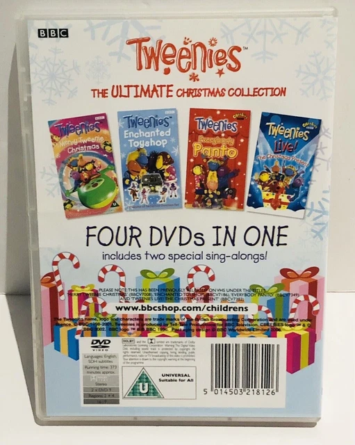 TWEENIES - THE ULTIMATE CHRISTMAS COLLECTION DVD - CBeebies - Over 6 ...