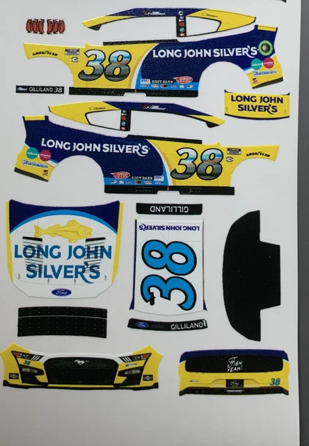 CUSTOM 2023 KYLE Busch #8 Mario Bros Movie 1/64 Scale NASCAR Peel ...