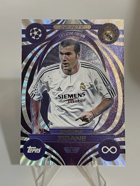 INFINITY ZINEDINE ZIDANE Topps Match Attax 2025/2026 Real Madrid 25/26 ...