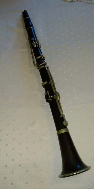 ANTIKE KLARINETTE JOSEF Glassl Grasslitz / clarinet vintage EUR 20,00 ...