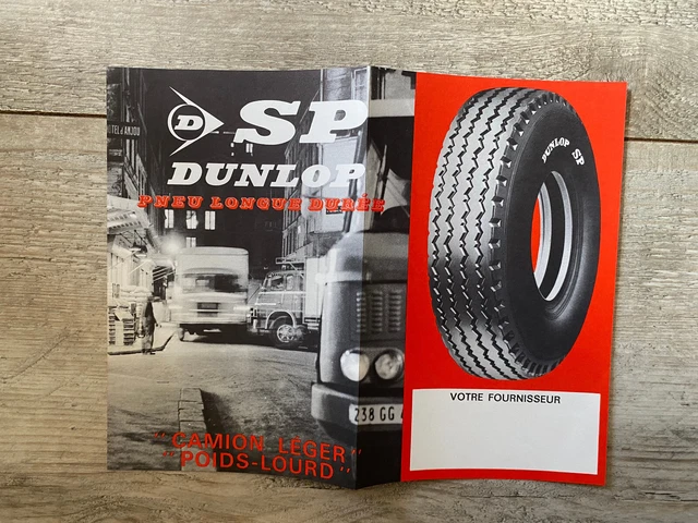 ANCIENNE BROCHURE PUBLICITAIRE Automobile Pneu Dunlop SP Camion EUR 7,00 - PicClick FR