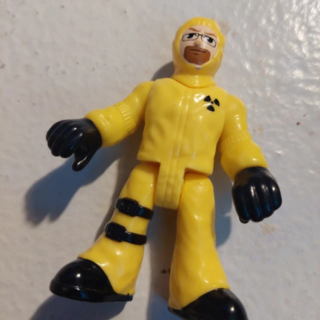 FISHER-PRICE IMAGINEXT WALTER Modellino tuta radiativa White Breaking ...