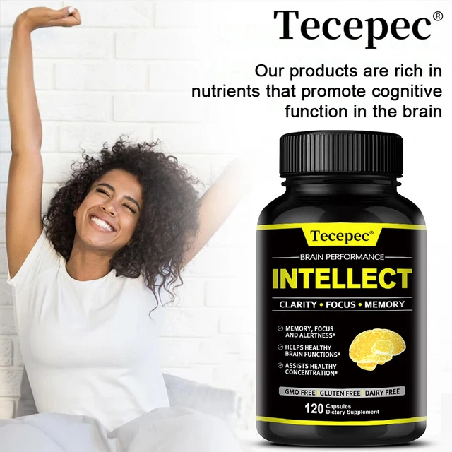 NOOTROPIC BRAIN COGNITIVE Enhancer Support Focus Memory Mental ...