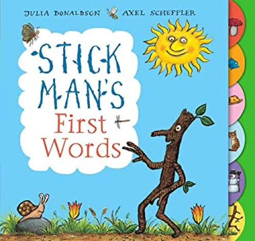 STICK MAN'S FIRST Words Board Livres Julia EUR 6,14 - PicClick FR