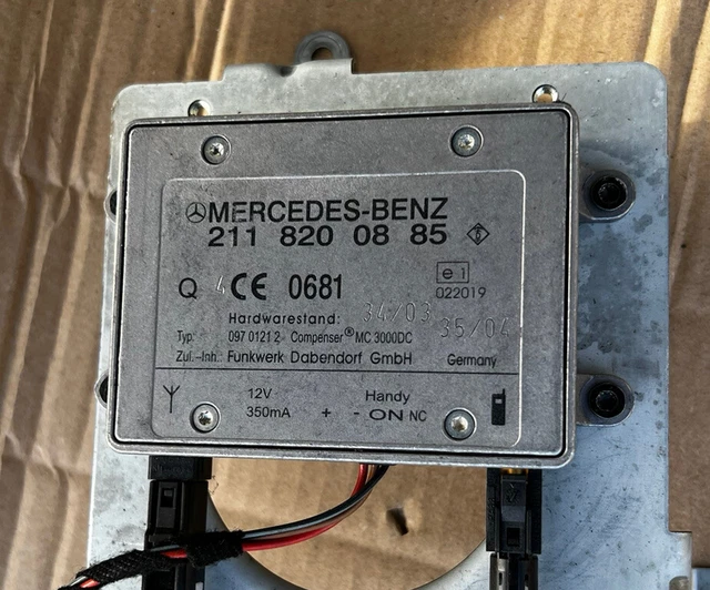 MERCEDES SLK R171 Antenna Amplifier Control Module Ecu 2118200885 £21. ...