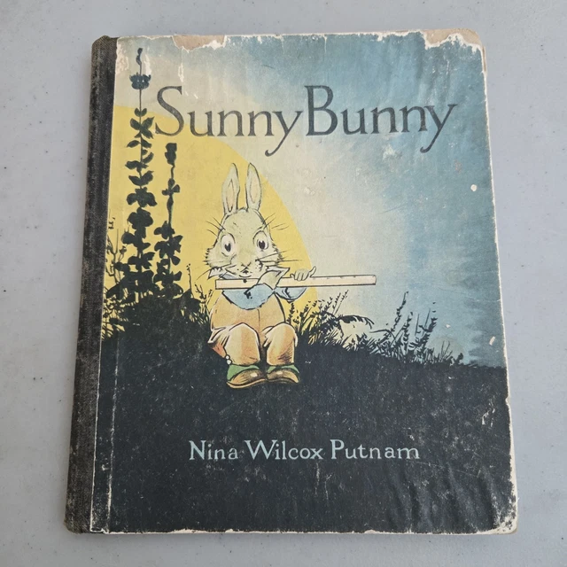 SUNNY BUNNY - Nina Putnam & Johnny Gruelle Antique Childrens Book 1918 ...
