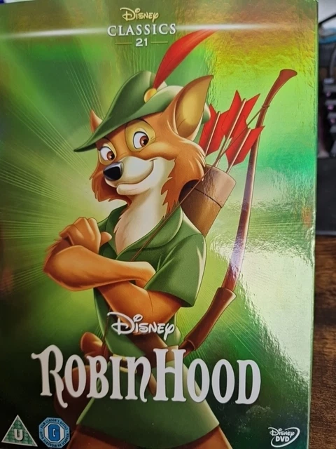 ROBIN HOOD DVD O RING VERSION LIMITED EDITION Walt Disney Cartoon New ...