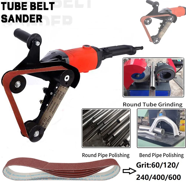 GRINDER PIPE AND Tube Belt Sander Attachment Stainless Steel Pipe ...