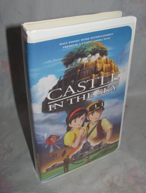 VHS ANIME 1986 Studio Ghibli Film, Castle in the Sky, Clamshell $29.99 ...