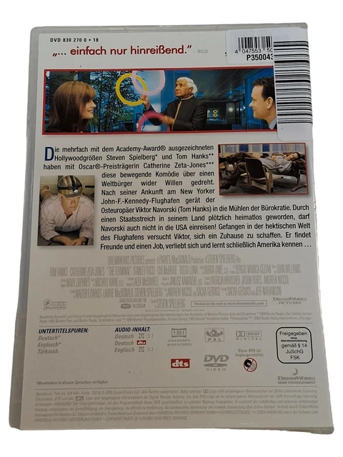 TERMINAL DVD TOM Hanks Catherine Zeta-Jones Steven Spielberg Film EUR 5 ...