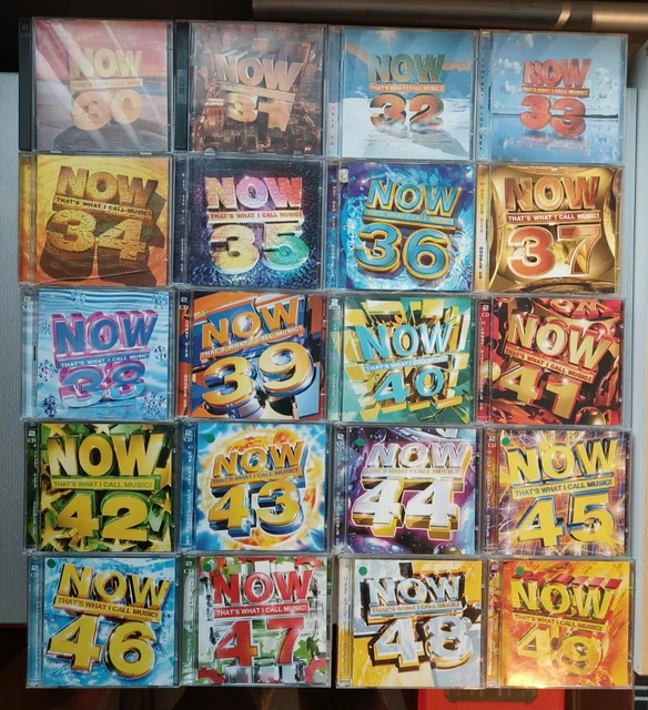 NOW THAT'S WHAT I Call Music CD bundle, 31 - 49, (20 x Double CDs) £39. ...