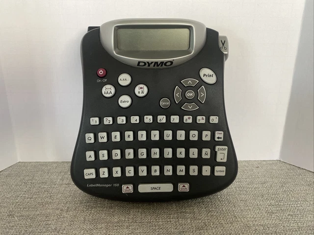 DYMO LABELMANAGER 150 Label Maker Portable Handheld Printer with power ...