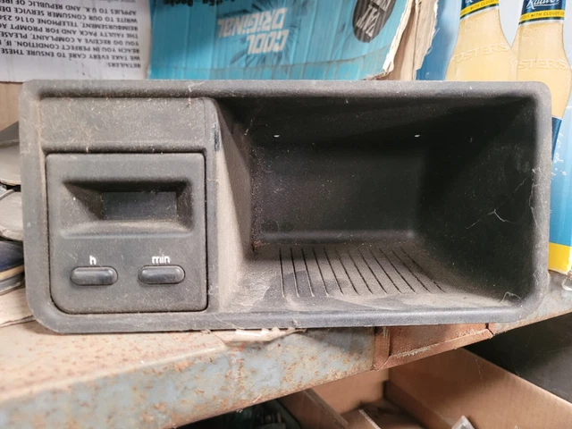 FORD SIERRA MK2 Digital Clock + Dash Cubby Box Cassette Holder P100 ...